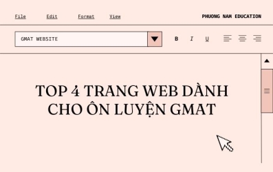 Top 4 trang web dành cho ôn luyện GMAT